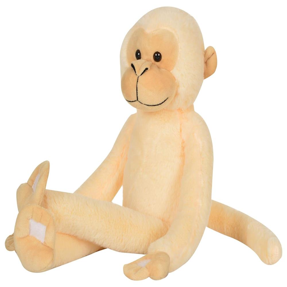 Mirada Hanging Monkey Soft Toy Butter Yellow- 52cm — Toycra
