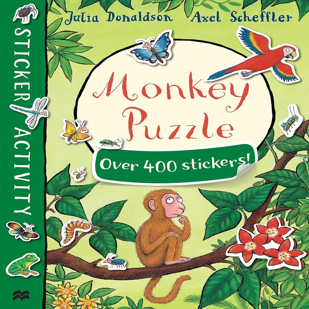 Monkey Puzzle Sticker Book — Toycra