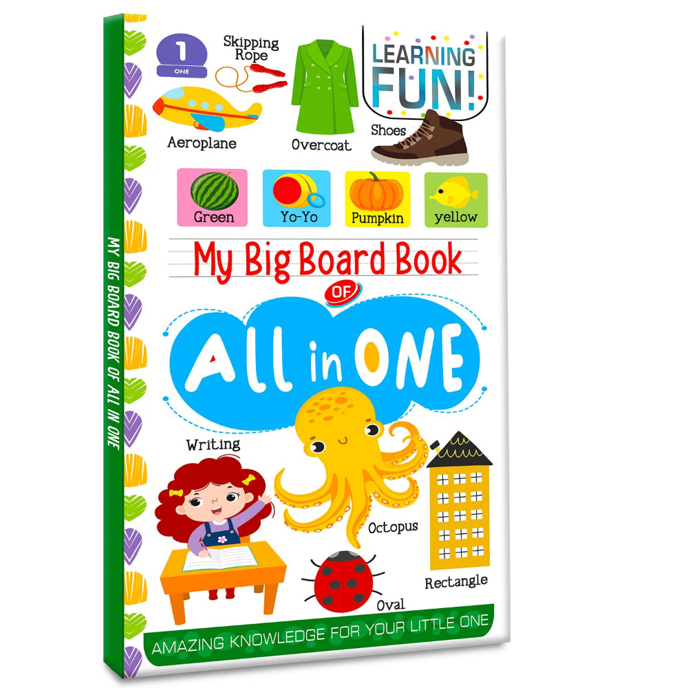 My Big Board Book Of All In One — Toycra
