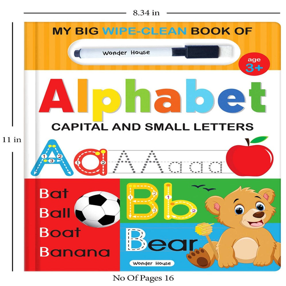 My Big Wipe And Clean Book of Alphabet — Toycra