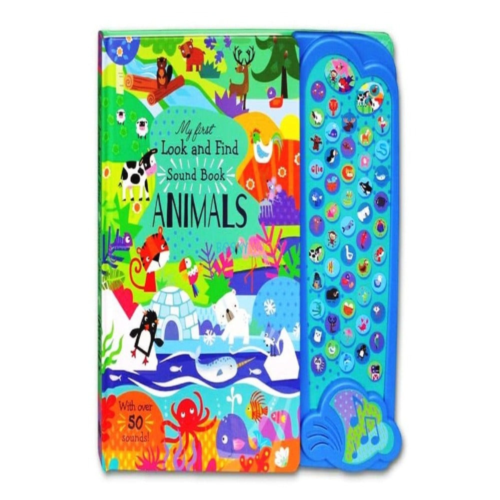 My First Look And Find Sound Book Animals — Toycra
