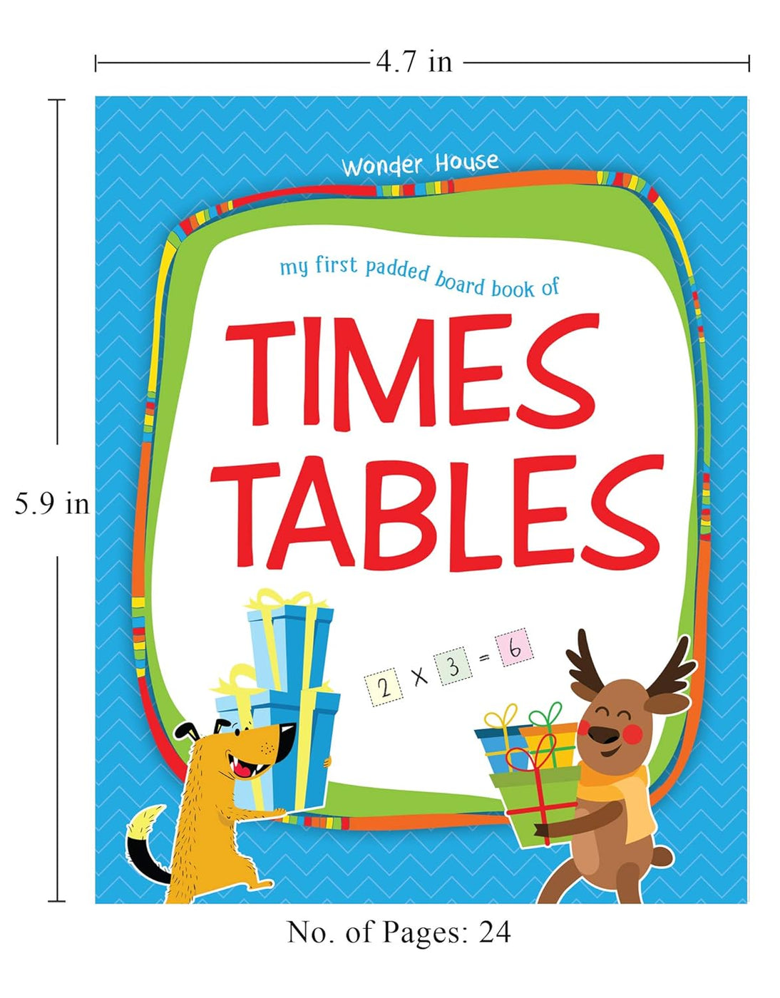 My First Padded Board Book Of Times Tables — Toycra