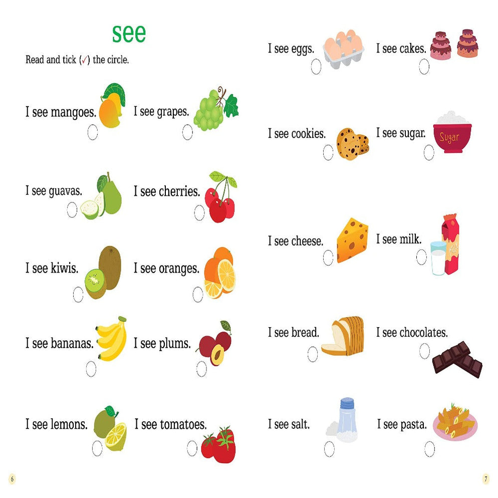 My First Sight Words And Sentences Level - 1 — Toycra