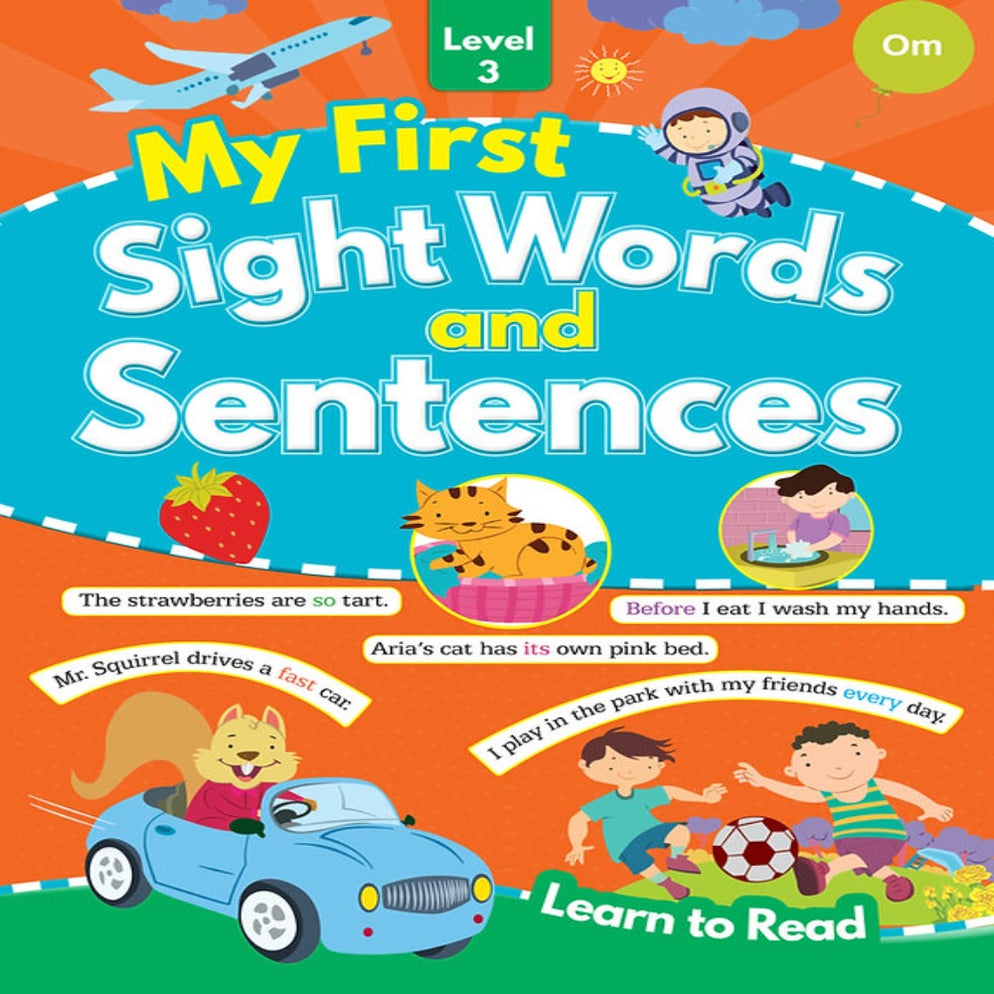 My First Sight Words And Sentences Level - 3 — Toycra