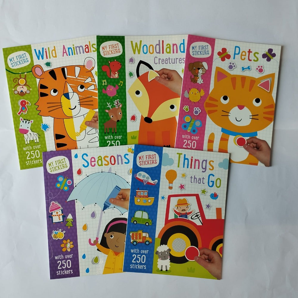 My First Stickers Book Set — Toycra