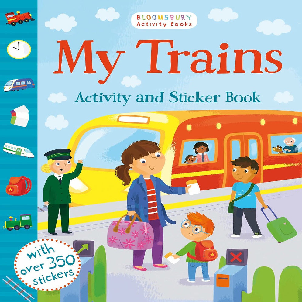 My Trains Activity And Sticker Book — Toycra