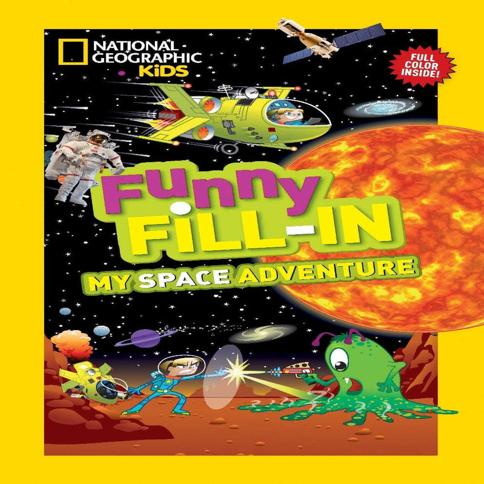 National Geographic Kids Funny Fill-In Adventures — Toycra
