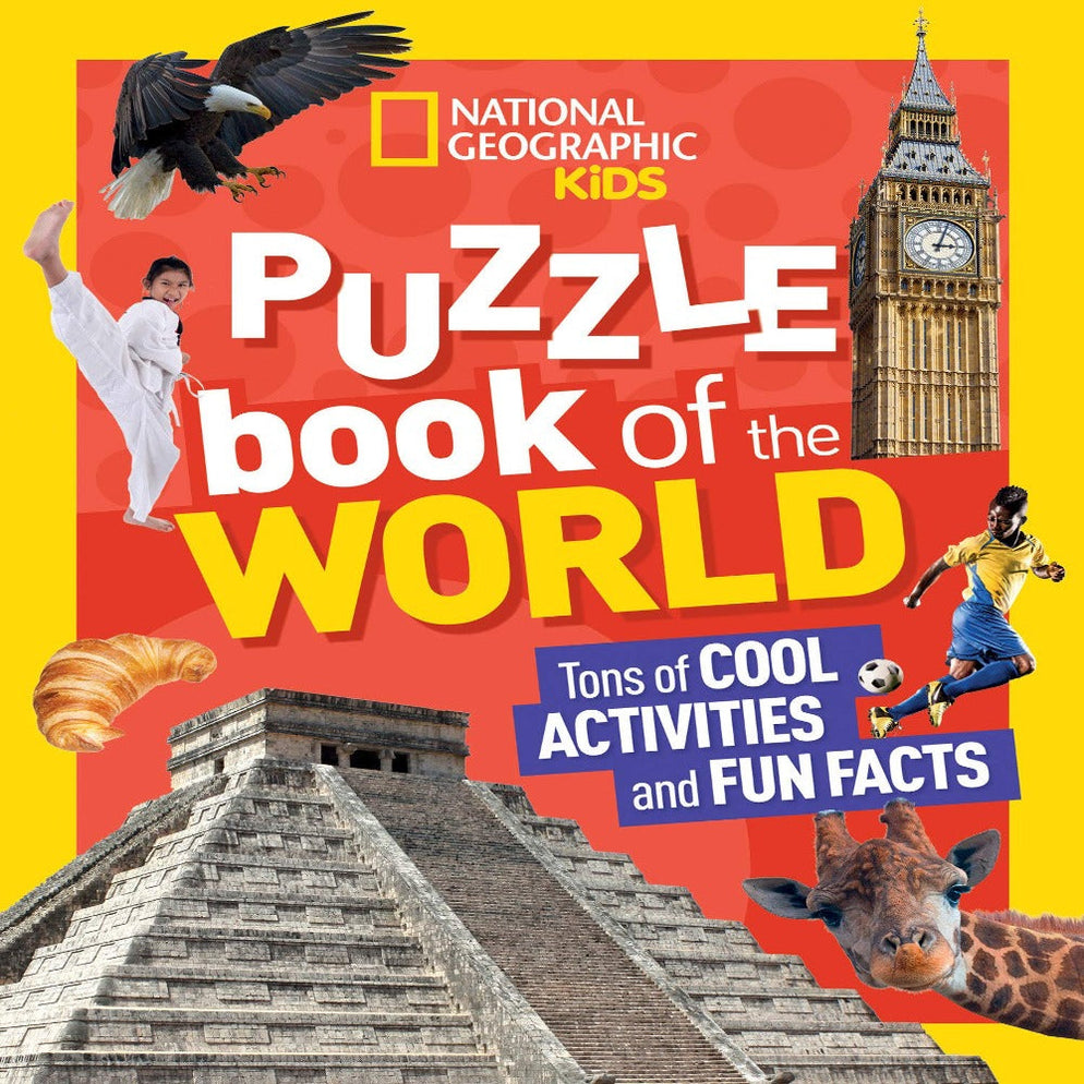 National Geographic Kids Puzzle Book — Toycra