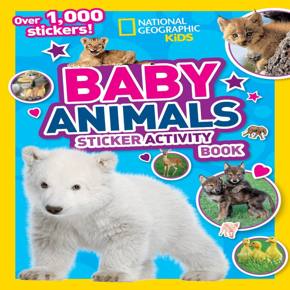 National Geographic Kids Sticker Activity Book — Toycra