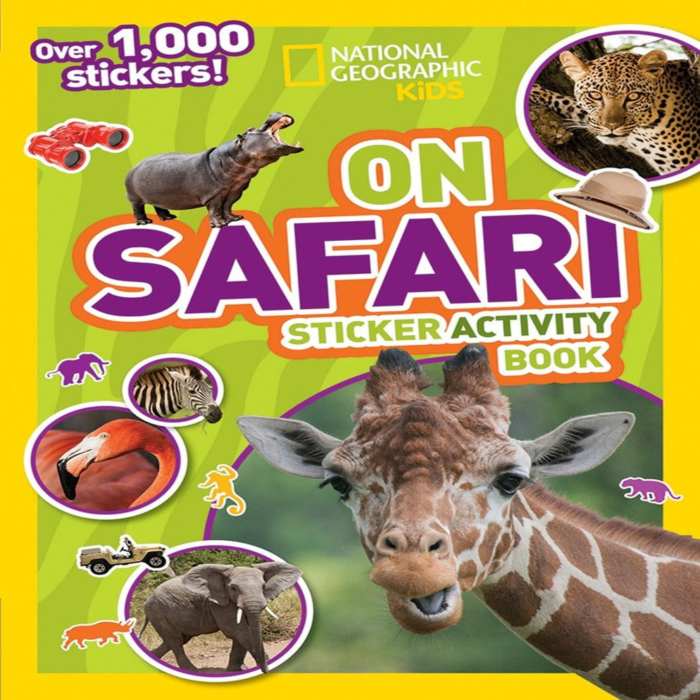 National Geographic Kids Sticker Activity Book — Toycra