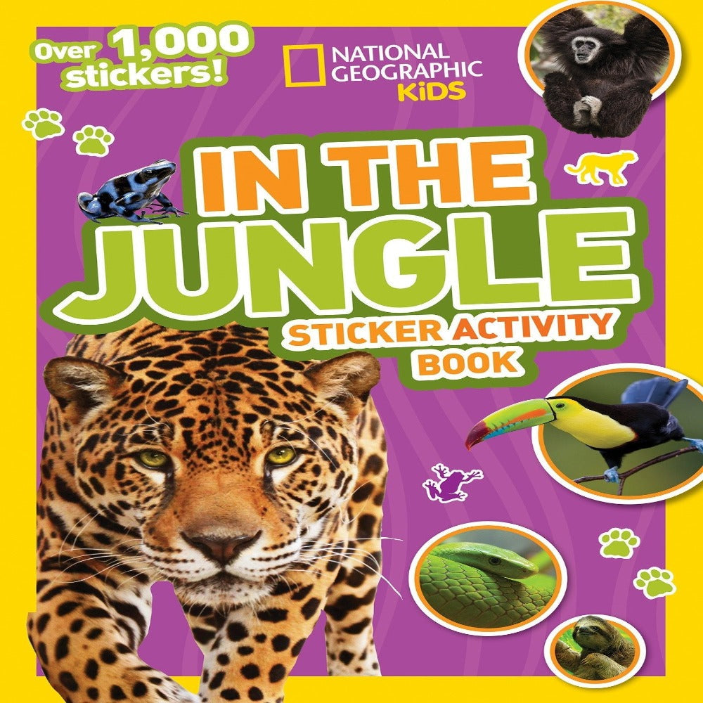 National Geographic Kids Sticker Activity Book — Toycra