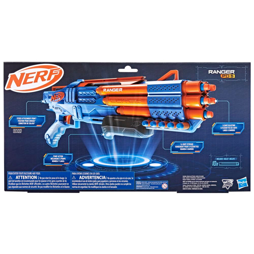 Nerf Elite 2.0 Ranger PD-5 Blaster — Toycra