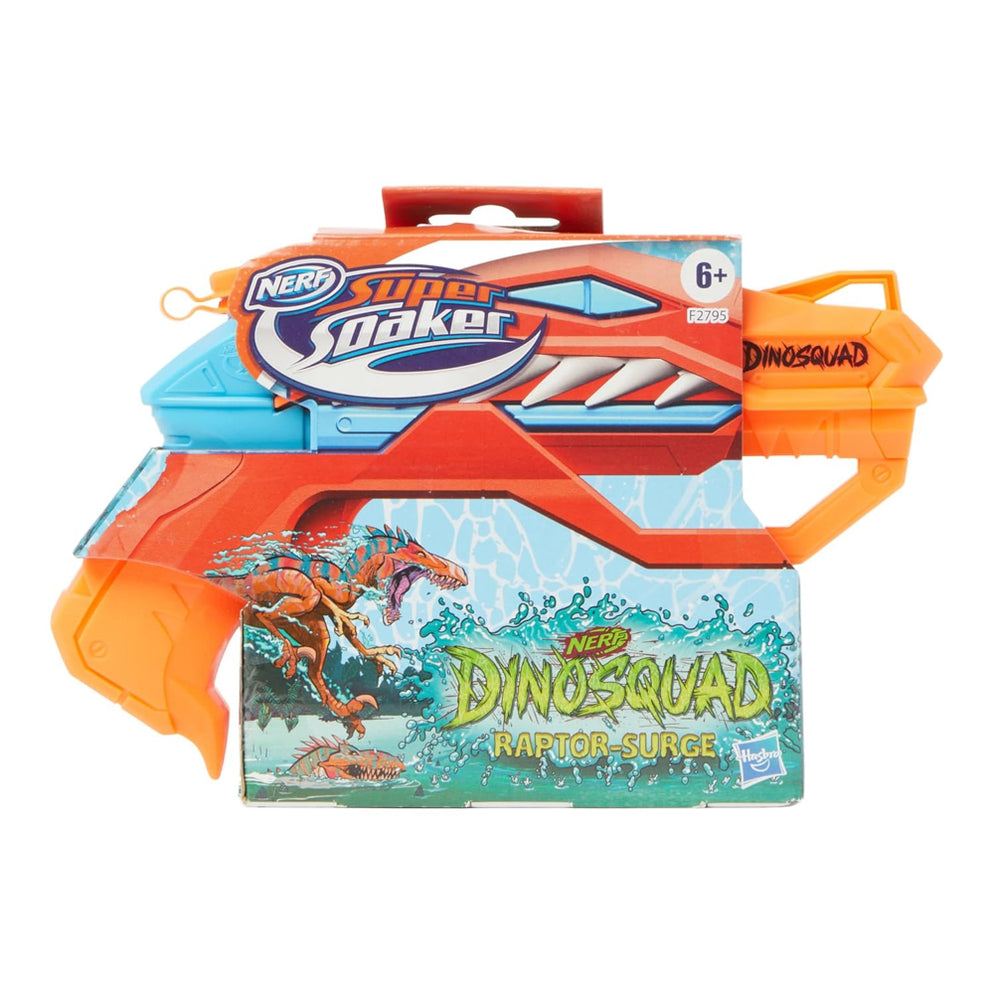 Nerf Super Soaker Nerf Dinosquad Raptor-Surge Water Blaster — Toycra