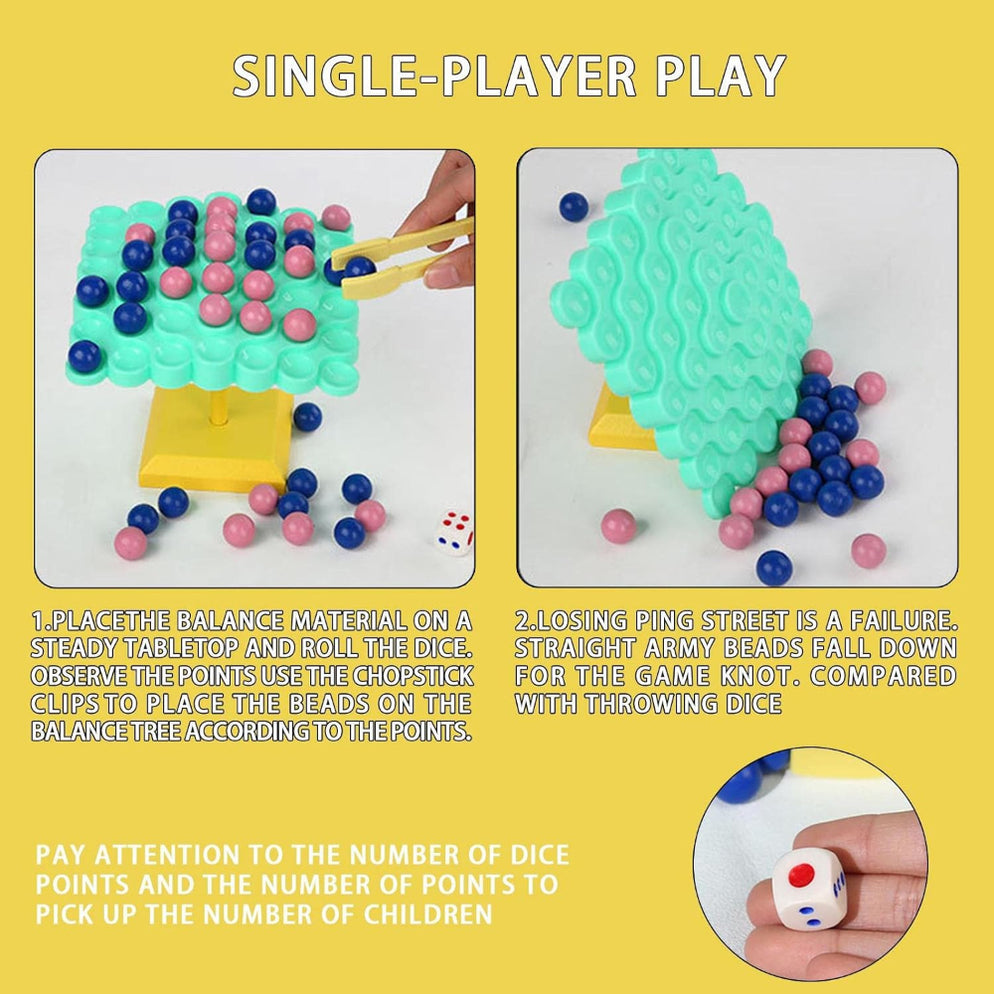 Open Ended Bead Balance Tree Game — Toycra