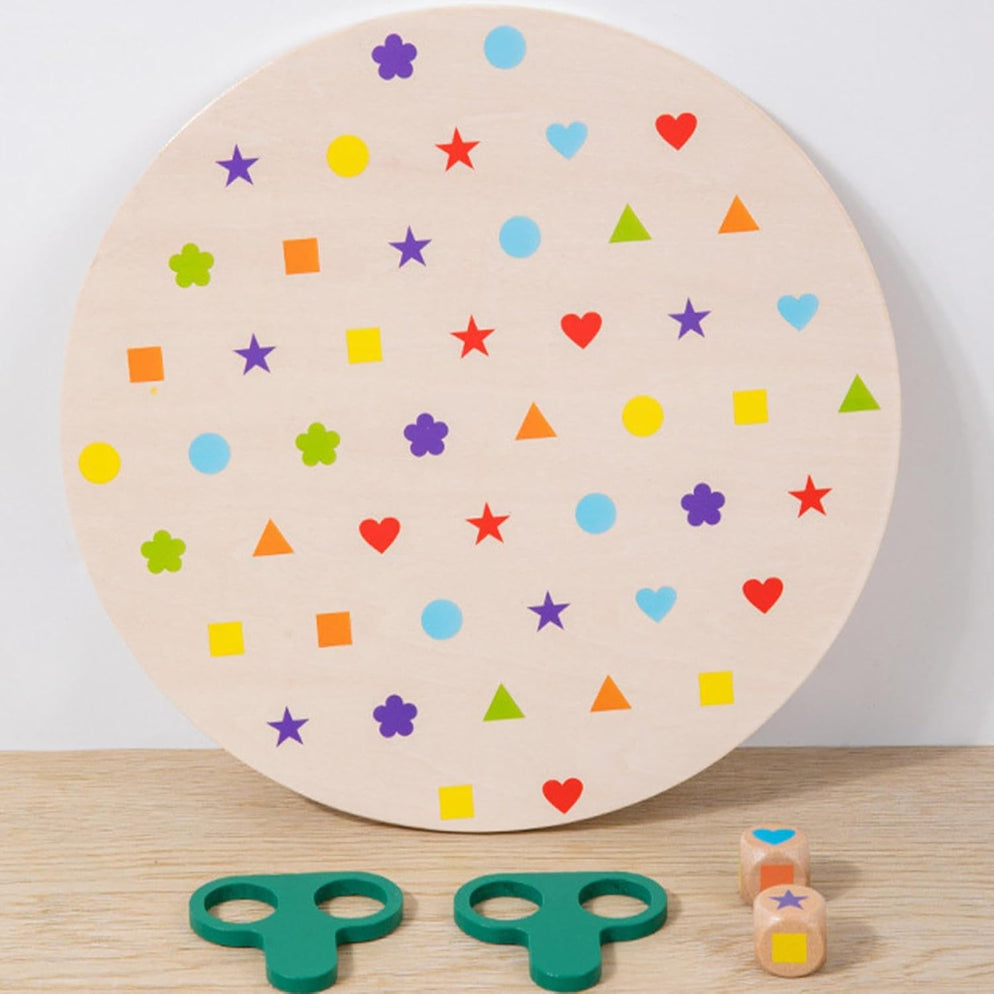 Open Ended Color and Shape Matching Game — Toycra