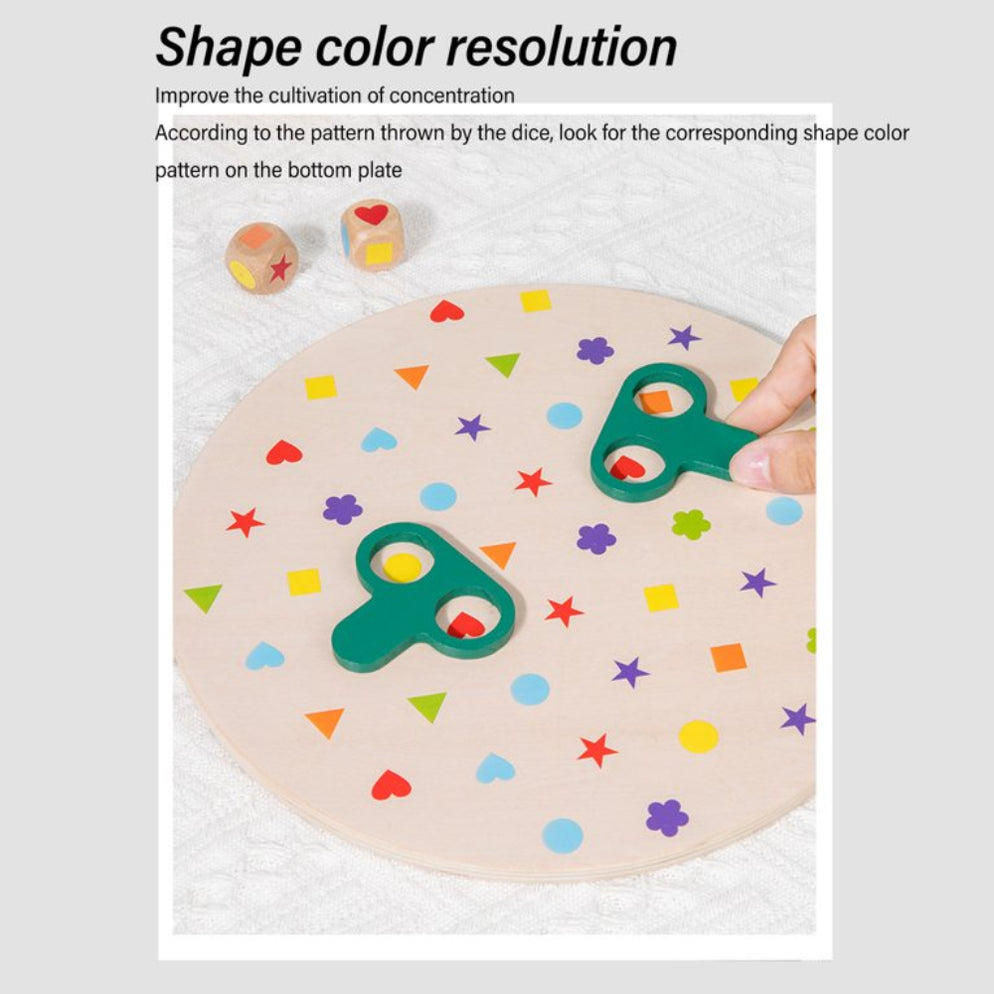 Open Ended Color and Shape Matching Game — Toycra
