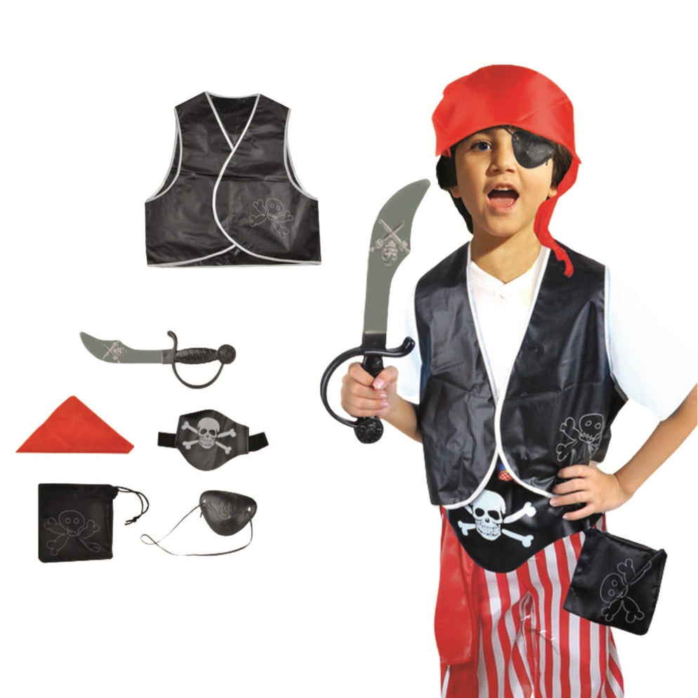 Open Ended Costume RolePlay Set - Pirate — Toycra
