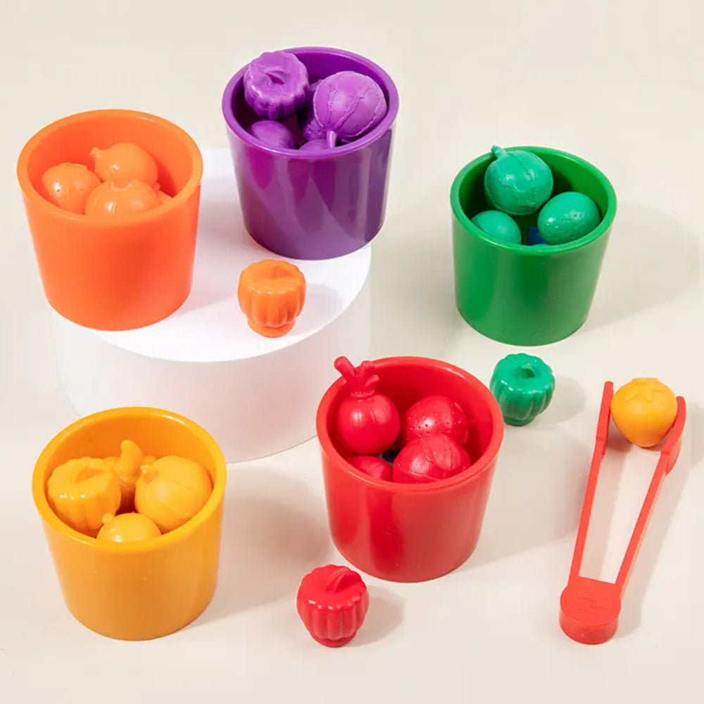 Open Ended Fruit Sorting Cups — Toycra