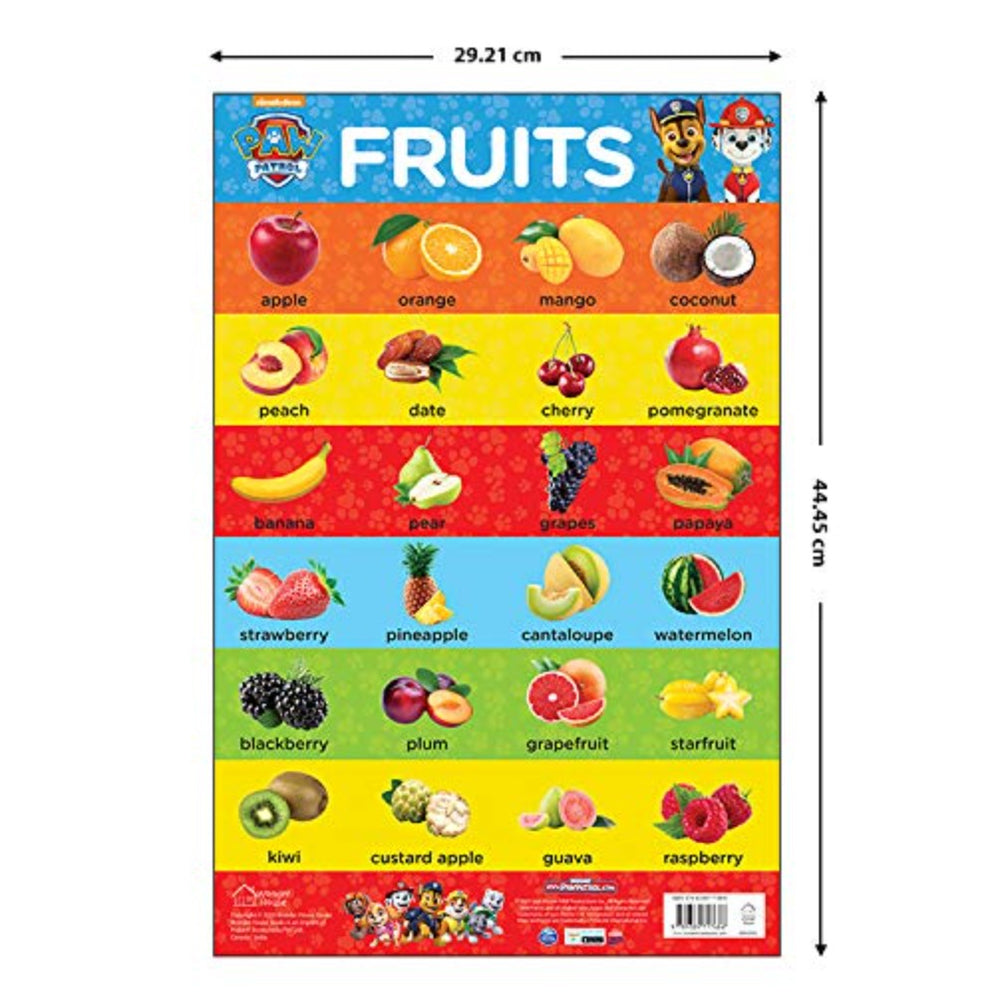 Paw Patrol - My First Early Learning Charts : Learn With Paw Pups -10 ...