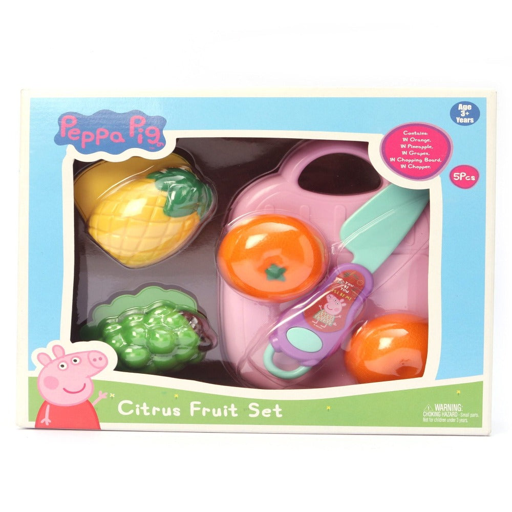 Peppa Pig Citrus Fruit Set Of 5 Pieces — Toycra