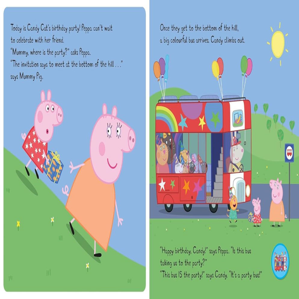 Peppa Pig : Peppa's Party Bus Sound Book — Toycra