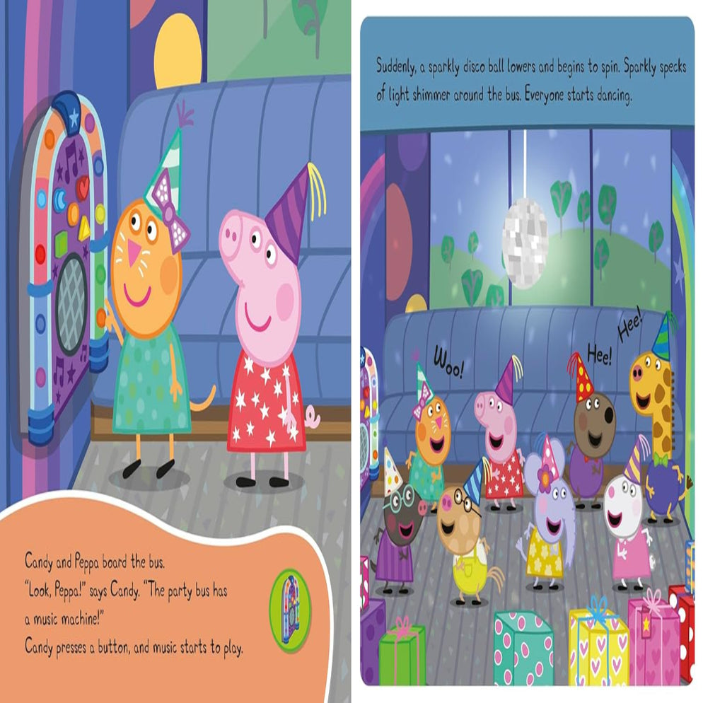 Peppa Pig : Peppa's Party Bus Sound Book — Toycra