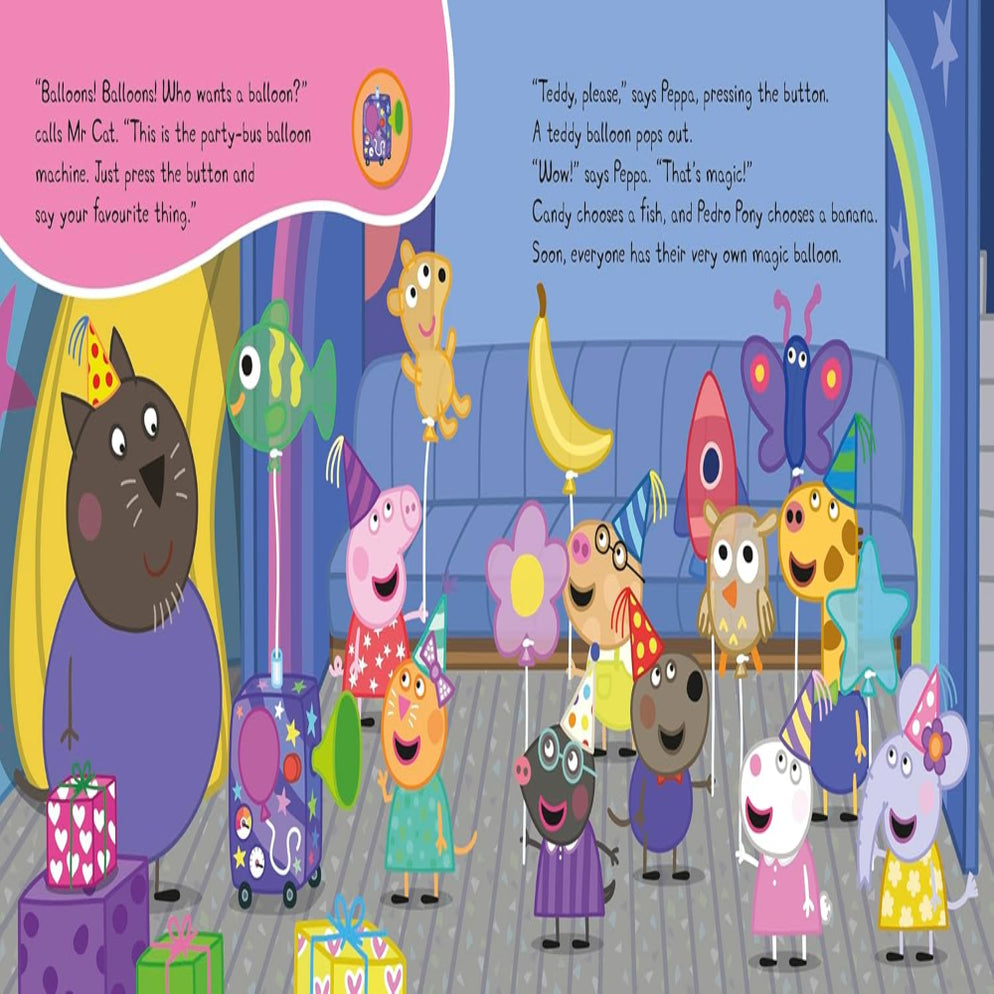 Peppa Pig : Peppa's Party Bus Sound Book — Toycra