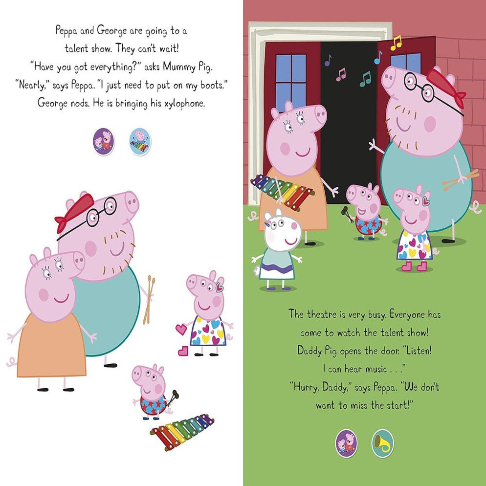 Peppa Pig : Peppa's Talent Show Sound Book — Toycra
