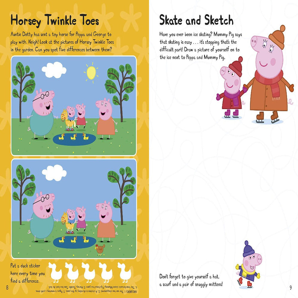 Peppa Pig Super Stickers Activity Book — Toycra