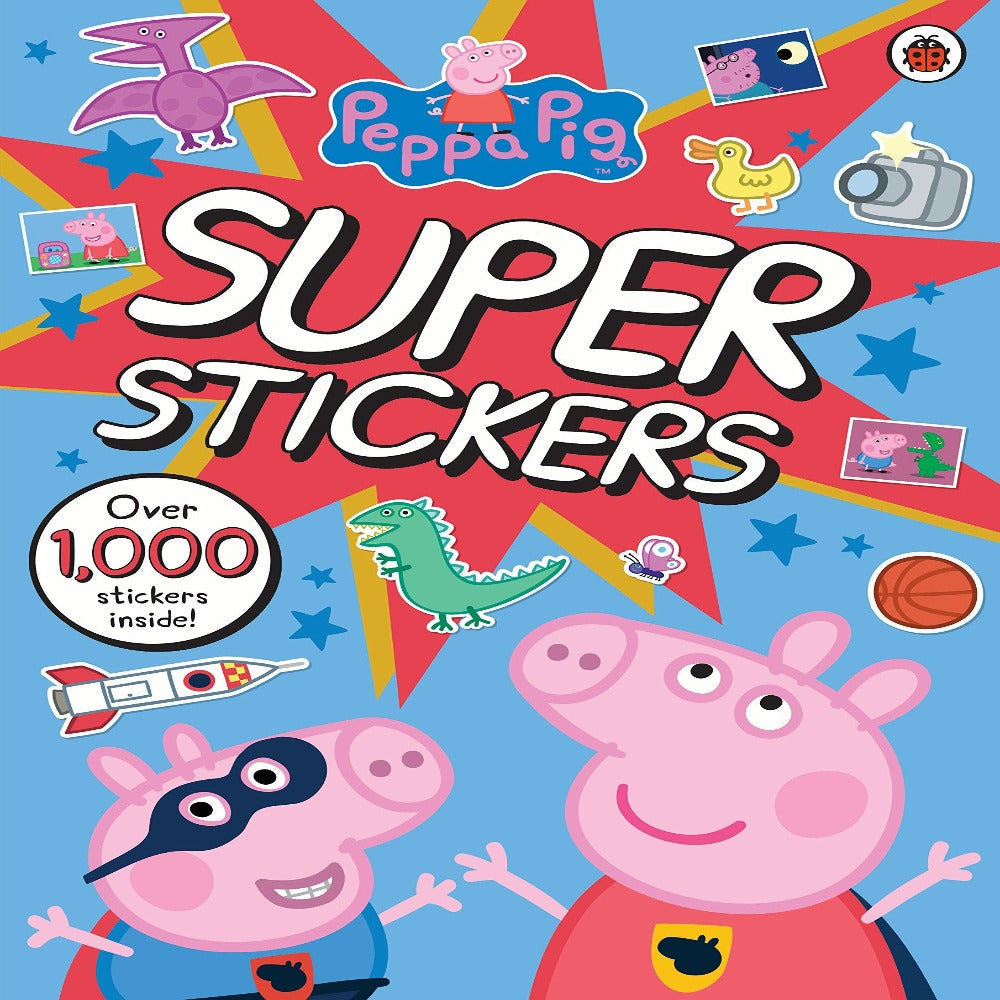 Peppa Pig Super Stickers Activity Book — Toycra
