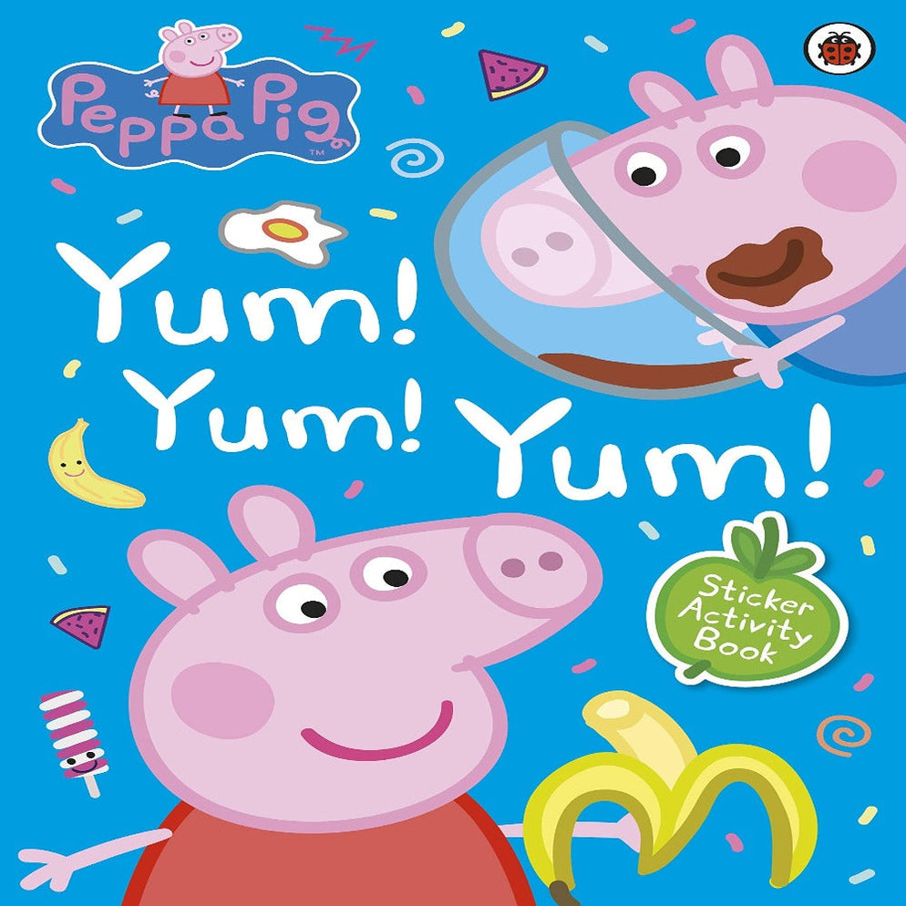 Peppa Pig: Yum! Yum! Yum! Sticker Activity Book — Toycra