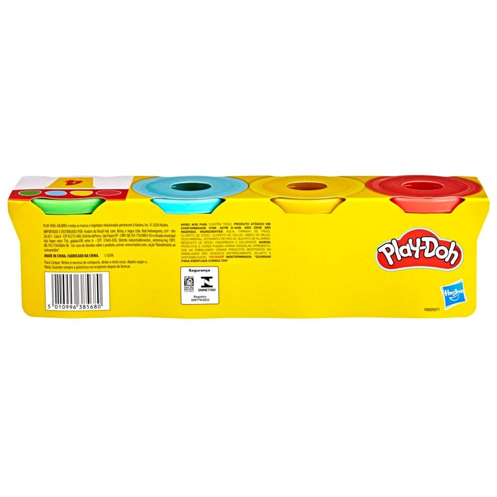 Play-Doh 4 Pack Classic Colors — Toycra