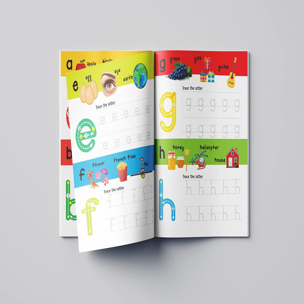 Preschool Complete Learning Activity Pack ( Set Of 8 Books ) — Toycra