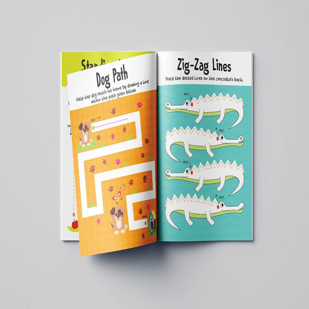 Preschool Complete Learning Activity Pack ( Set Of 8 Books ) — Toycra