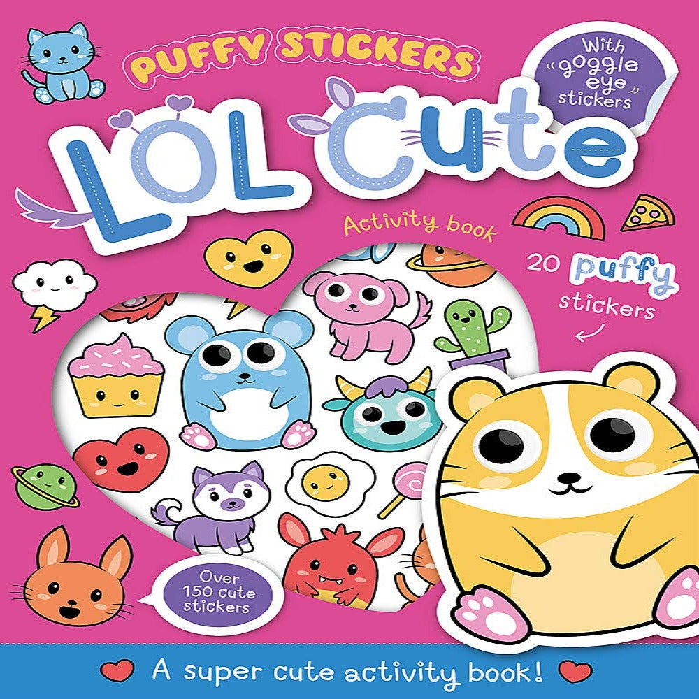 Puffy Stickers Activity Book — Toycra