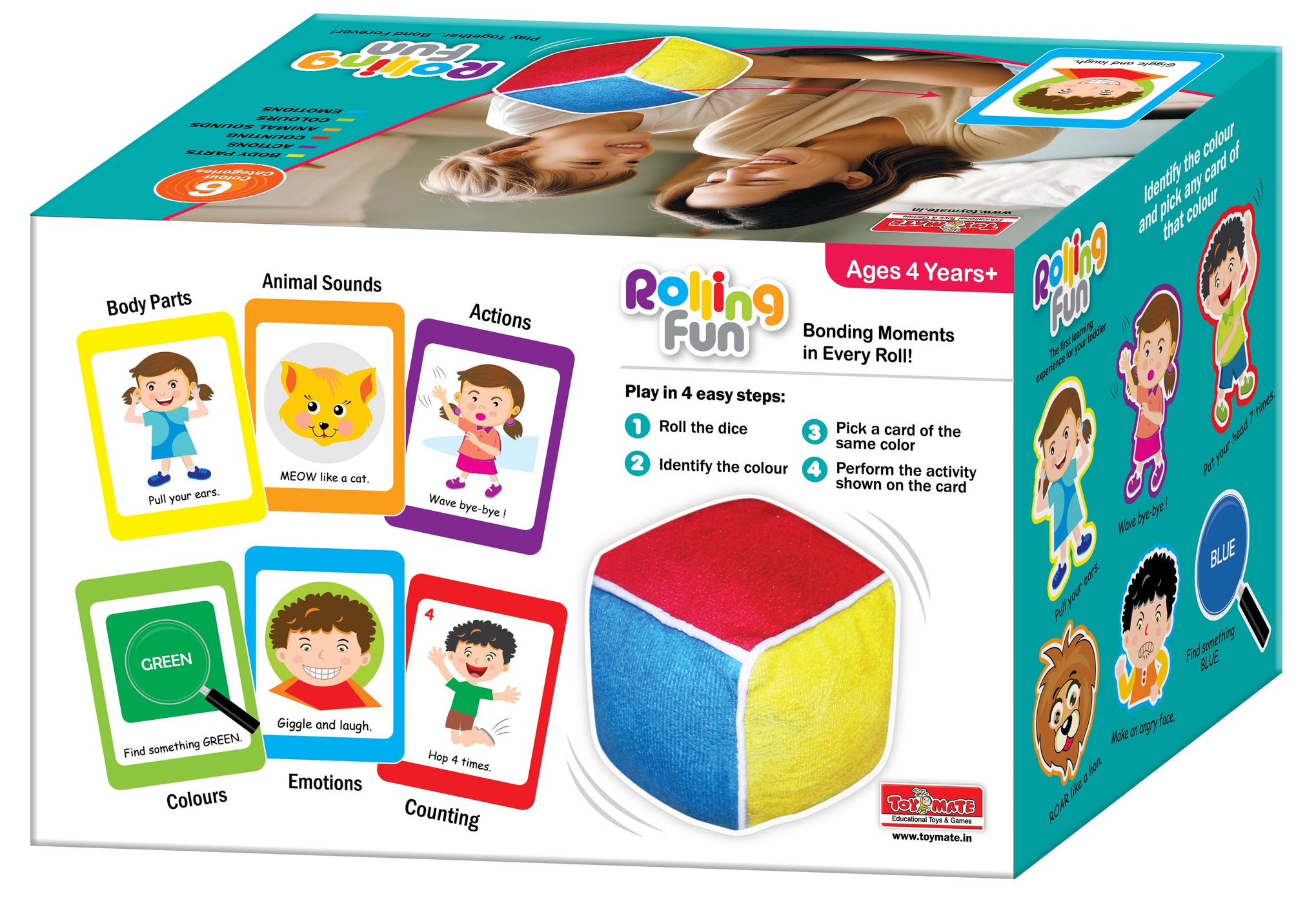 Rolling Fun – The Ultimate Learning Cube & Activity Cards Set for Todd ...