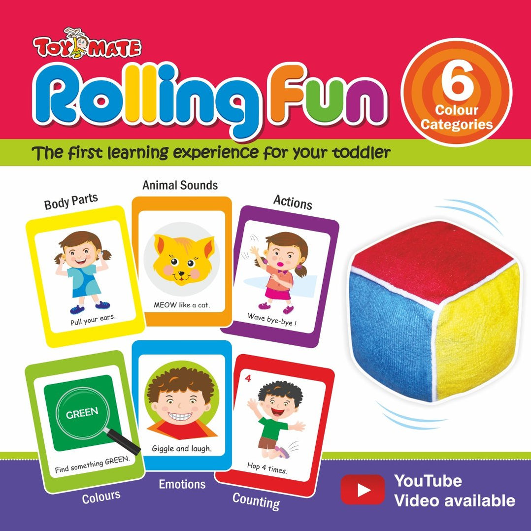 Rolling Fun – The Ultimate Learning Cube & Activity Cards Set for Todd ...