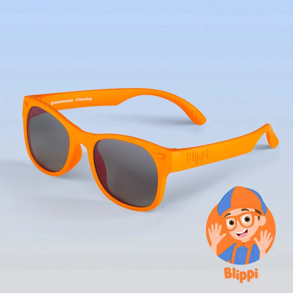 Roshambo Blippi Shades Junior Sunglasses -Orange Frame — Toycra