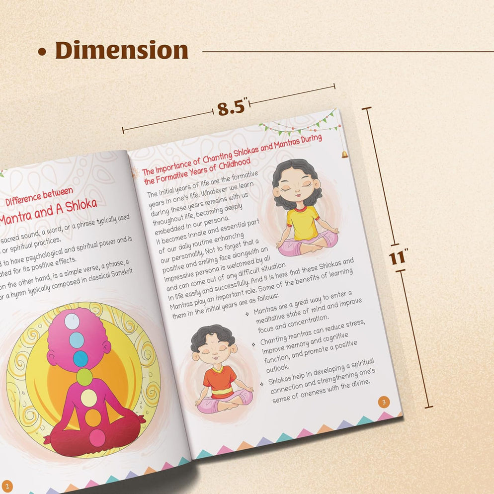 Sacred Shlokas & Mantras Virtue Vibes Activity Book — Toycra
