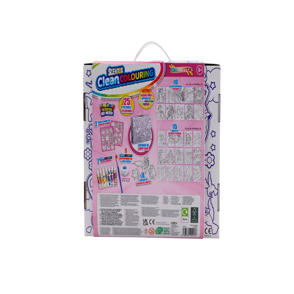 Scentos Clean Colouring Box -Enchanted — Toycra