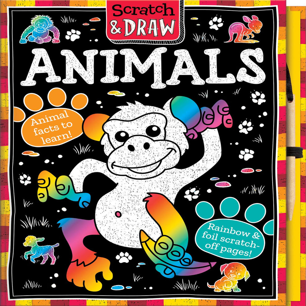 Scratch & Draw Books — Toycra
