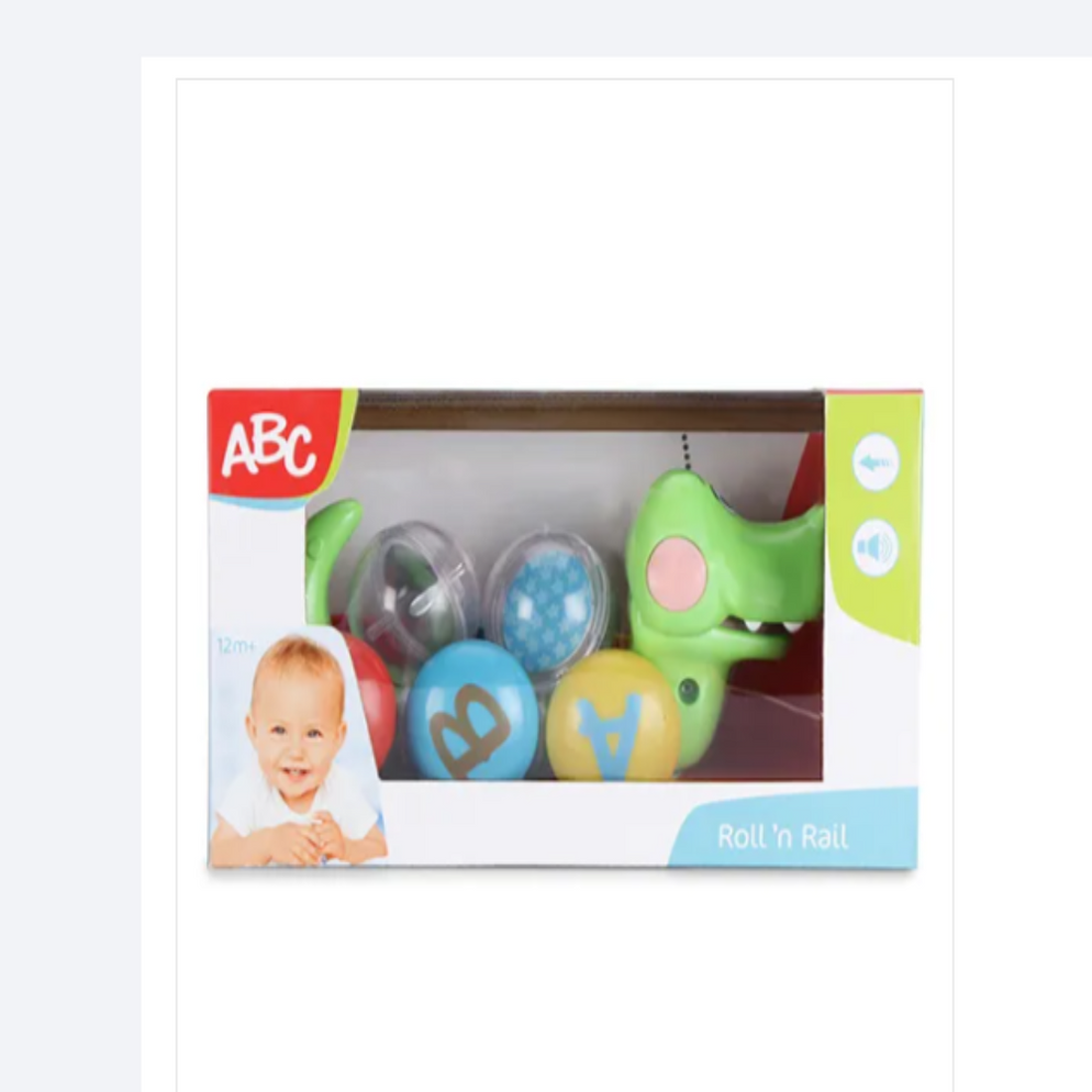 Simba ABC Roll 'n Rail Pull Along Crocodile — Toycra