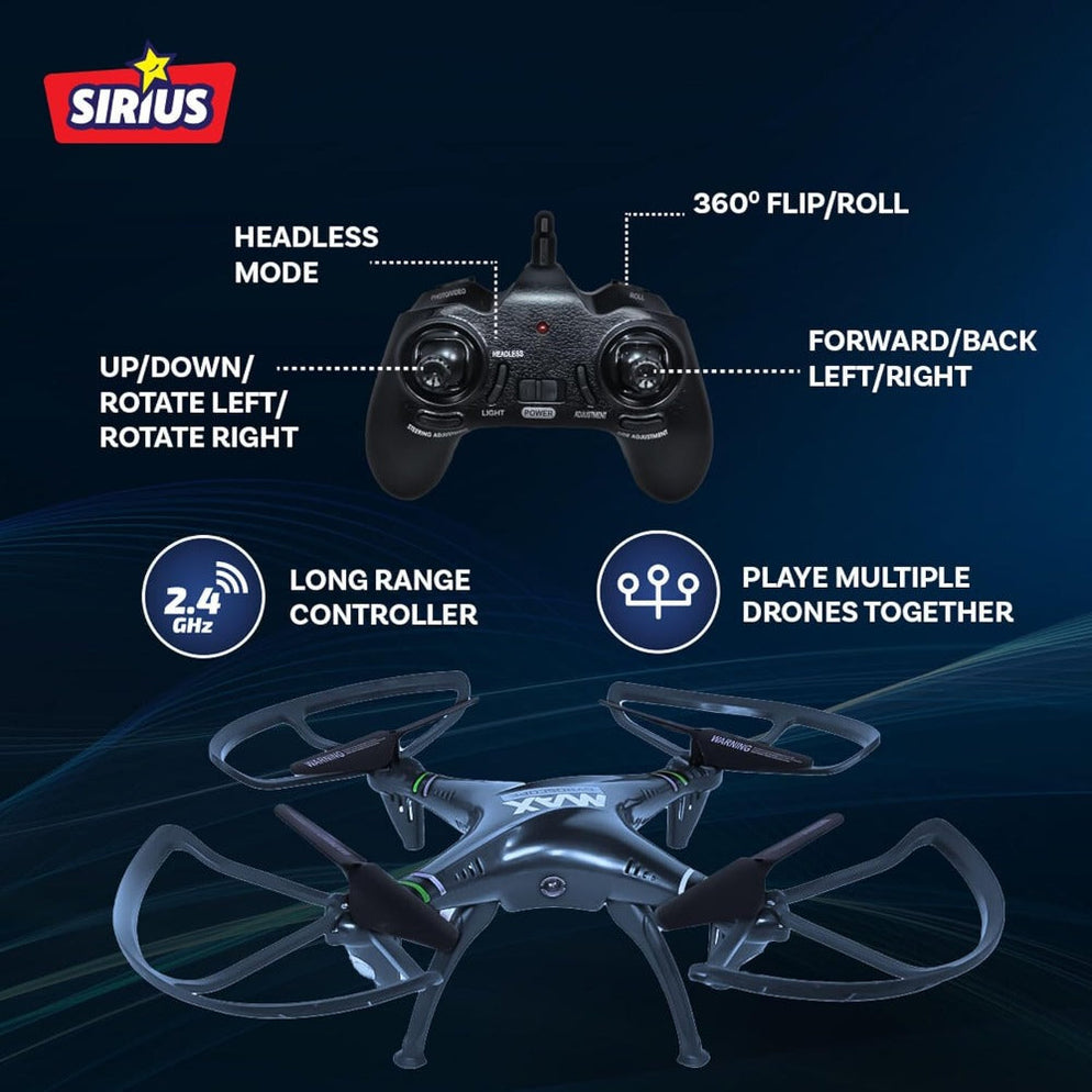 Sirius Toys Max Drone For Kids — Toycra
