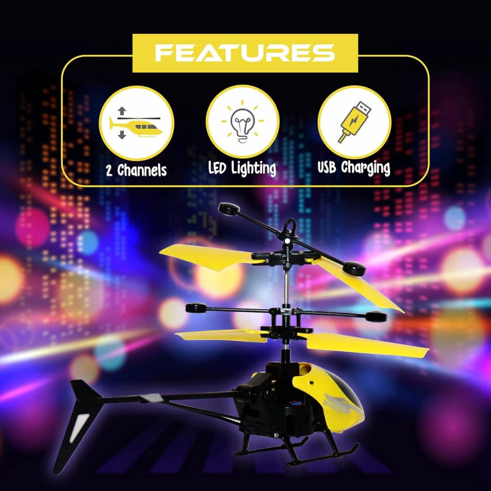 Sirius Toys Tornado Hand Sensor Remote Control Helicopter — Toycra