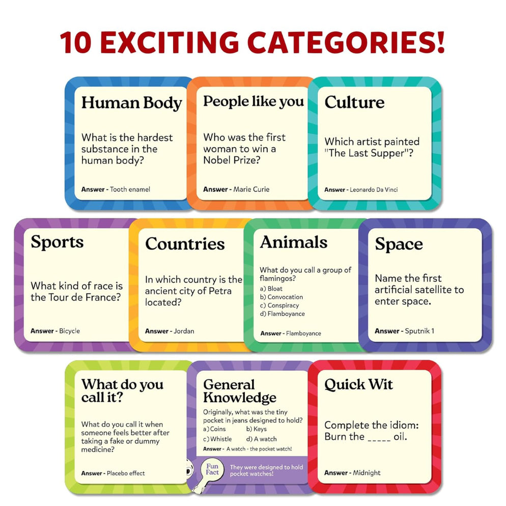 Skillmatics Dibs Exciting Trivia Card Game — Toycra