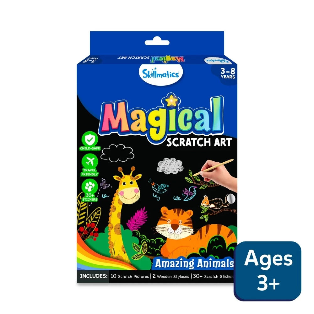 Skillmatics Magical Scratch Art Book — Toycra