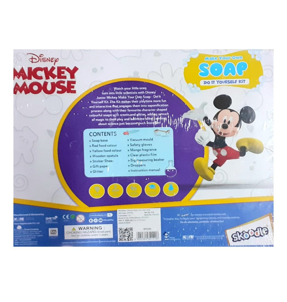 Skoodle Disney Mickey Mouse Make Your Own Soap — Toycra