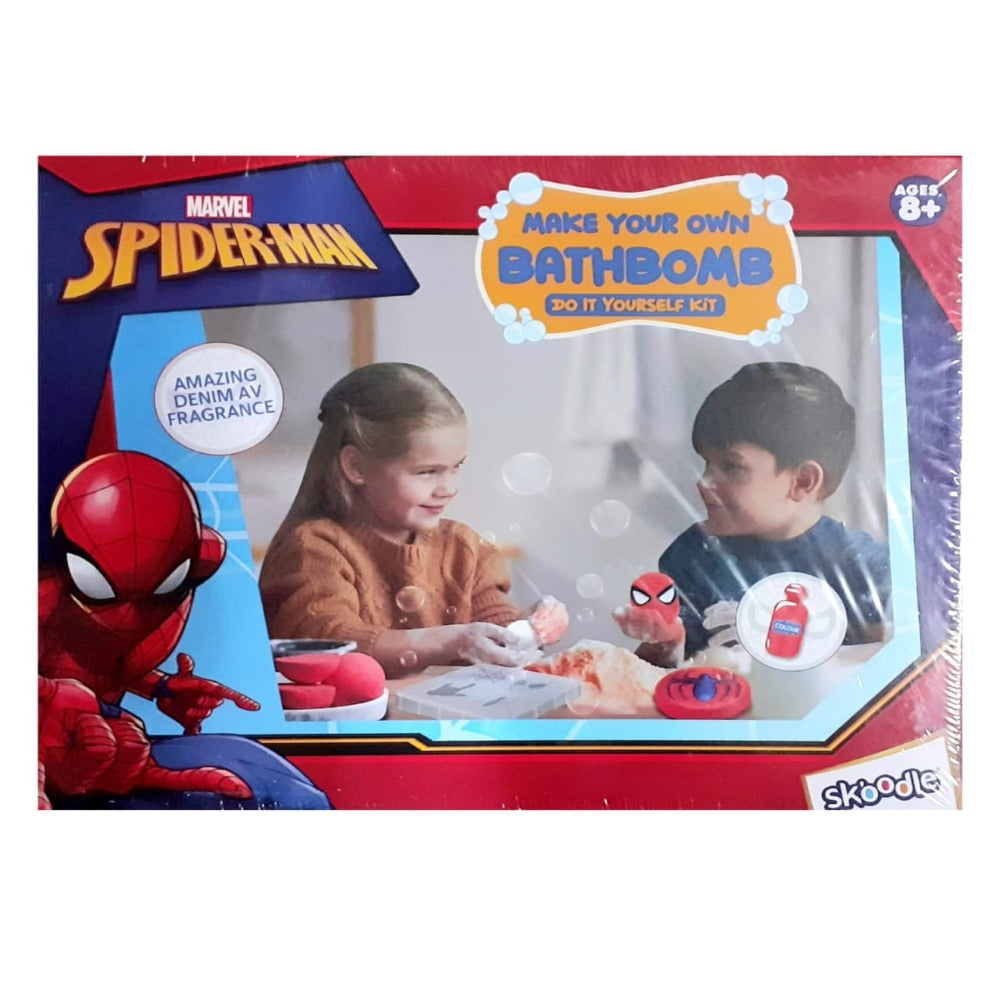 Skoodle Marvel Spider-Man Make Your Own Bathbomb — Toycra