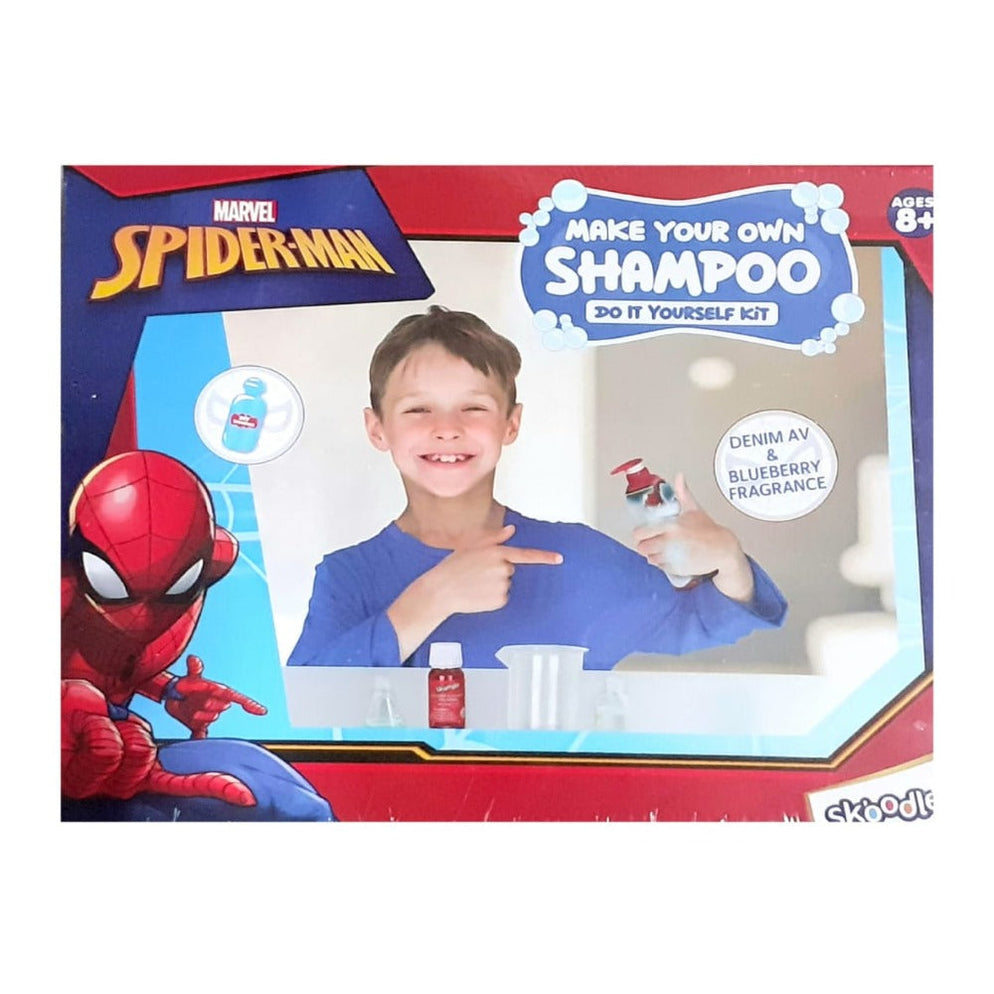 Skoodle Marvel Spider-Man Make Your Own Shampoo — Toycra