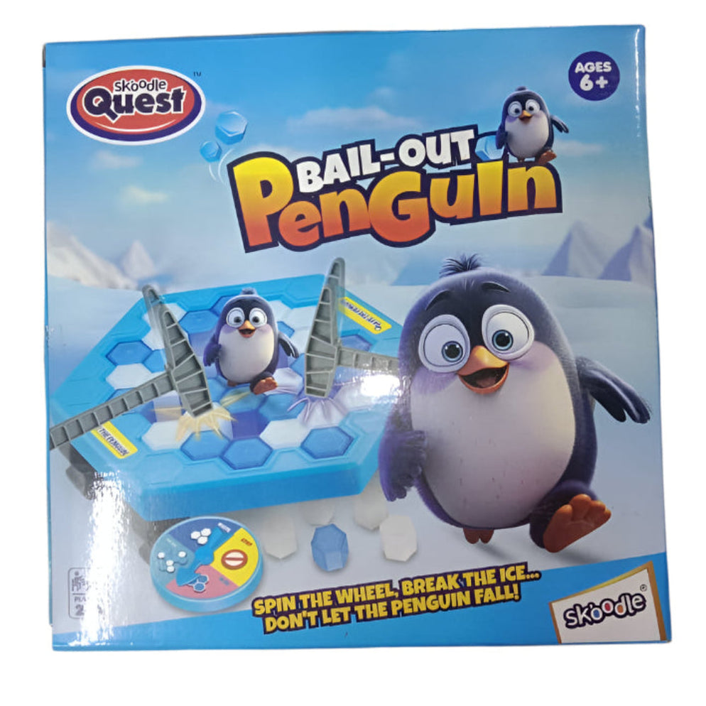 Skoodle Quest Bail Out Penguin Game — Toycra